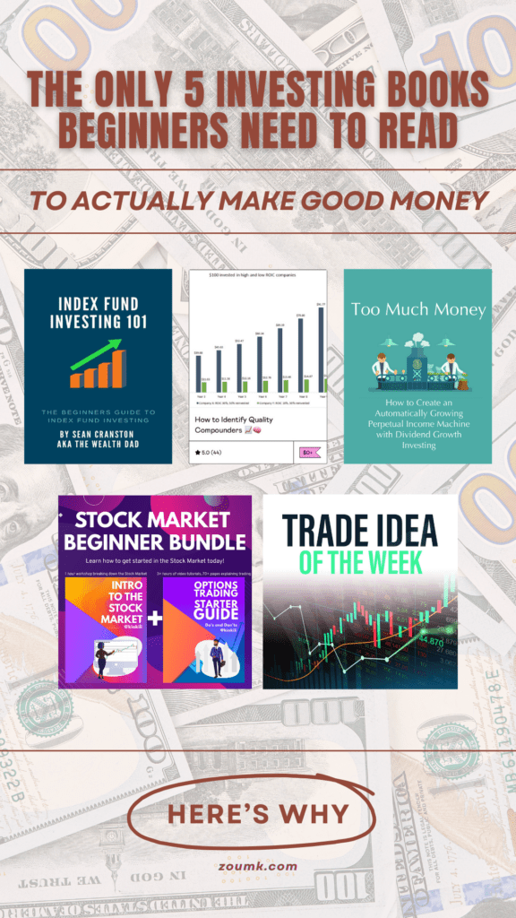 The Only 5 Investing Books Beginners Need to Read to Actually Make Good ...