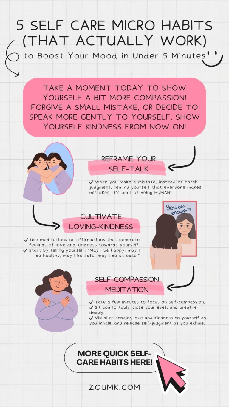 5 Self Care Micro Habits (That Actually Work) to Boost Your Mood in ...